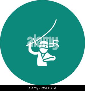Kenjutsu icon vector image Stock Vector Image & Art - Alamy