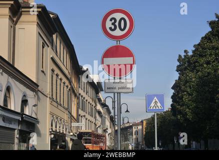Bergamo, Italy. 24th Jan, 2024. In Bergamo 30 zones are already active ...