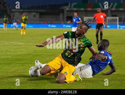 January 24 2024: Nene Dorgeles (Mali) // during a African Cup of ...