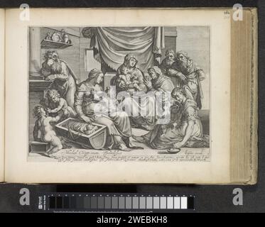 The Holy Kinship, Anna and Joachim with Maria Cleophas and her four ...