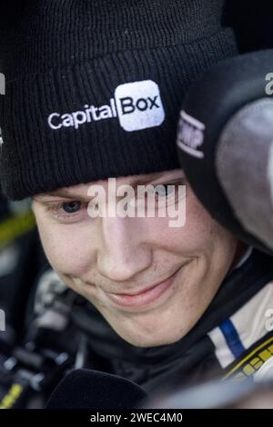 PAJARI Sami, MALKONEN Enni, Toyota Yaris Rally2, portrait during the ...