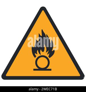 WARNING PICTOGRAM, CORROSIVE SUBSTANCE ISO 7010 - W023 Stock Vector ...