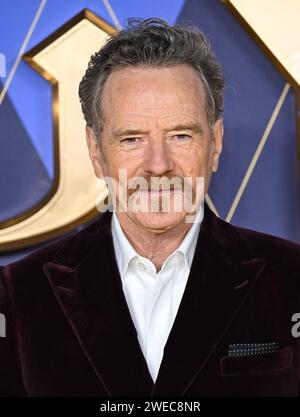 Bryan Cranston arriving for the world premiere of Argylle at the Odeon ...