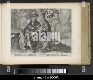 Christ as the Good Shepherd, 1643 print Christ as a good shepherd. He ...