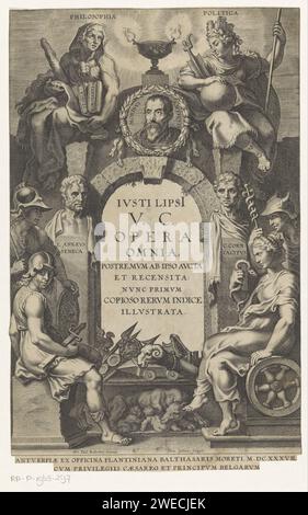 Portrait of Seneca after the antique after Rubens, Lucas Vorsterman (1595–1675) was a Baroque ...