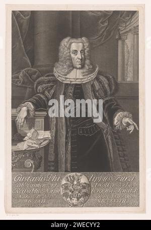 PortraT van Christoph I Fürer von Haimendorf, Hans Troschel, after ...