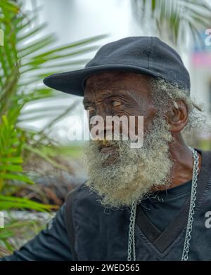 Coloured man Bermuda Stock Photo - Alamy