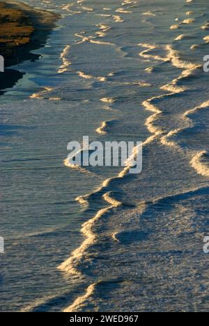 Benson Beach surf from North Head, Cape Disappointment State Park ...