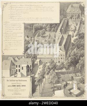 Institute for Deafs and the Monument for Henri Daniel Guyot in ...