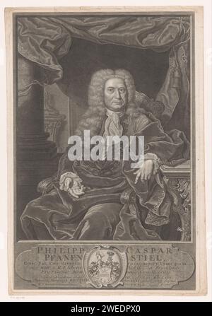 Portrait of the Philipp Caspar Pfannenstiel Stock Photo - Alamy