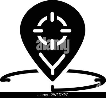 Geo Targeting icon vector logo set collection for web app ui Stock Vector Image & Art - Alamy