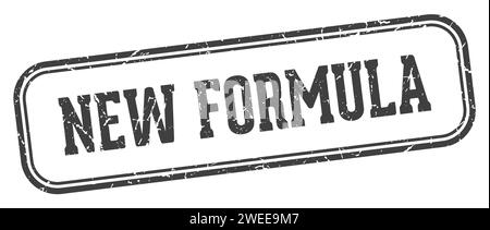 new formula stamp. new formula rectangular stamp isolated on white ...