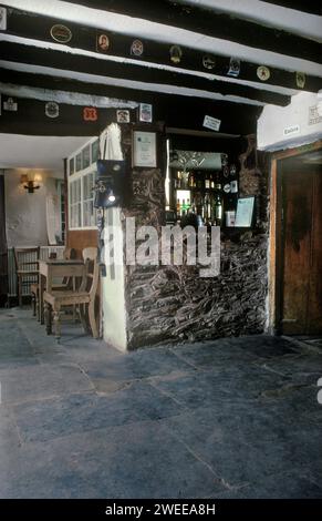 Country Pub Interior, The Royal Oak Inn, Withypool, a traditional oldie ...