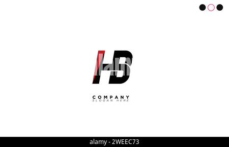 Alphabet letters Initials logo HB, BH,H3, H and B Stock Vector Image ...