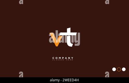 VT Alphabet letters Initials Monogram logo Stock Vector Image & Art - Alamy