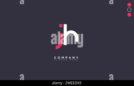 JH Alphabet letters Initials Monogram logo Stock Vector Image & Art - Alamy