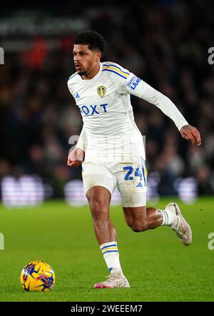 Leeds United's Georginio Rutter during the Sky Bet Championship match ...