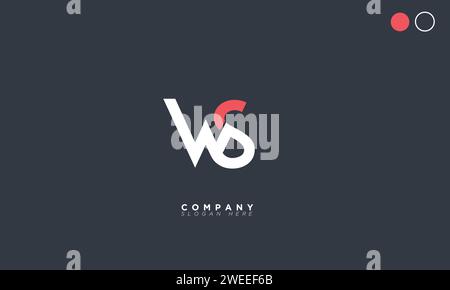 WS Alphabet letters Initials Monogram logo Stock Vector Image & Art - Alamy