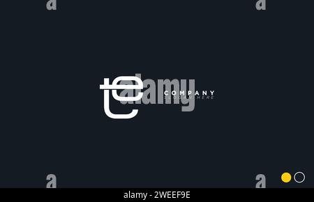 TE Alphabet letters Initials Monogram logo Stock Vector Image & Art - Alamy
