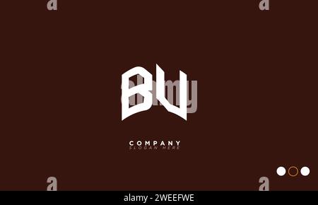 BU Alphabet letters Initials Monogram logo Stock Vector Image & Art - Alamy