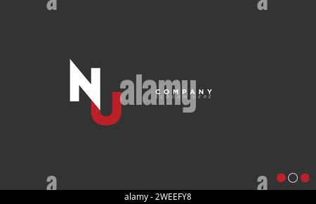 NU Alphabet letters Initials Monogram logo Stock Vector Image & Art - Alamy