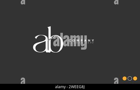 AB Alphabet letters Initials Monogram logo Stock Vector Image & Art - Alamy