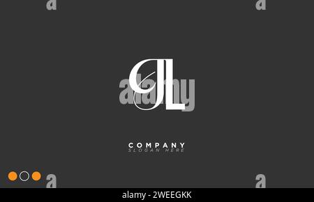 GL Alphabet letters Initials Monogram logo Stock Vector Image & Art - Alamy
