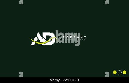 AD Alphabet letters Initials Monogram logo Stock Vector Image & Art - Alamy