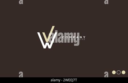 VW Alphabet letters Initials Monogram logo Stock Vector Image & Art - Alamy