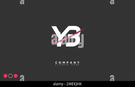 YB Alphabet letters Initials Monogram logo Stock Vector Image & Art - Alamy