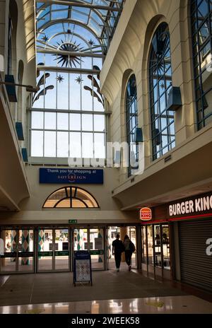 The Sovereign Shopping Centre in Weston Super Mare Stock Photo - Alamy