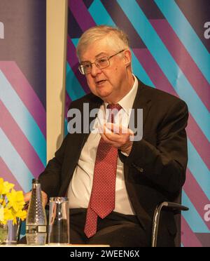 London, UK. 25th Jan, 2024. Martin Offiah and Virginia Offiah seen ...
