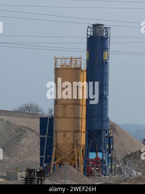 a bulk material silo for storing sand in construction industry a bulk ...