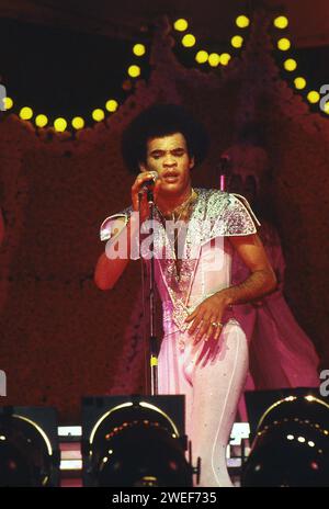 70s disco band Boney My created by the German music producer Frank ...