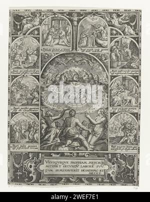 Mozes' authority disputed by Mirjam and Aaron, Harmen Jansz Muller ...