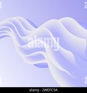 Abstract swirled blue cream texture. Liquid background, delicate ...