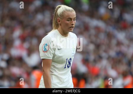 Chloe Kelly during UEFA Women's Euro Final 2022 England v Germany at ...