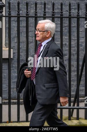 Martin Vickers MP (Con: Cleethorpes) leaving 10 Downing Street, 12 ...
