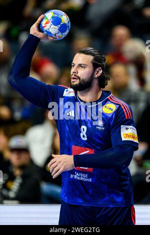 France's Elohim Prandi in action during the main round match between ...