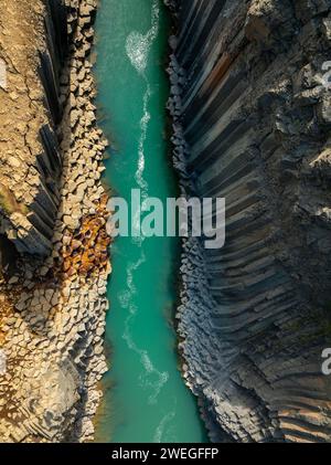 Stuðlagil Canyon Iceland Stock Photo - Alamy