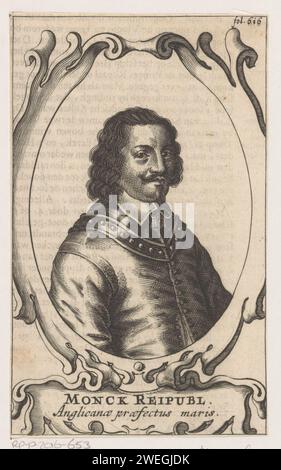 Portrait of George Monck, Duke of Albemarle, Anonymous, After Adriaen ...