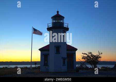 Point Robinson Lighthouse, Point Robinson Park, Vashon Island ...