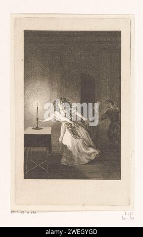 Lady Macbeth, Daniel Nikolaus Chodowiecki, 1778 print The sleeping Lady ...