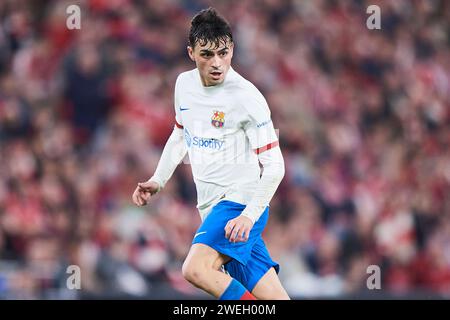 Pedro Gonzalez Pedri of FC Barcelona during the La Liga EA Sports match between FC Barcelona and ...