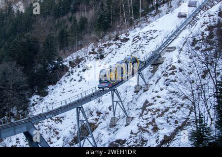 Stoos funicular railway the steepest funicular in the world in ...