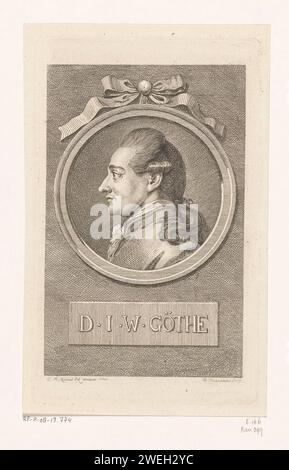 PortraT van Johann Wolfgang von Goethe, Anonymous, Johannes Paulus ...