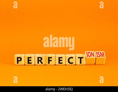 Perfectionism symbol. Concept words Perfect or Perfectionism beautiful ...