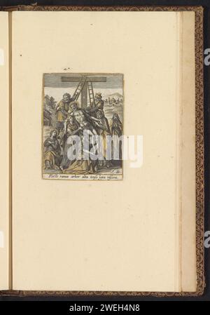 Descent from the Cross with Scenes from the Passion between circa 1515 and circa 1518 by Master ...