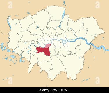 Coat of arms of the BOROUGH OF WANDSWORTH, LONDON Stock Vector Image ...