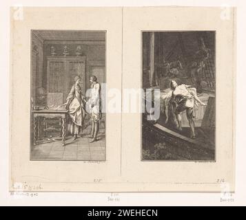Twee scènes uit life, comments and opinions Johann Bunkels, Daniel ...